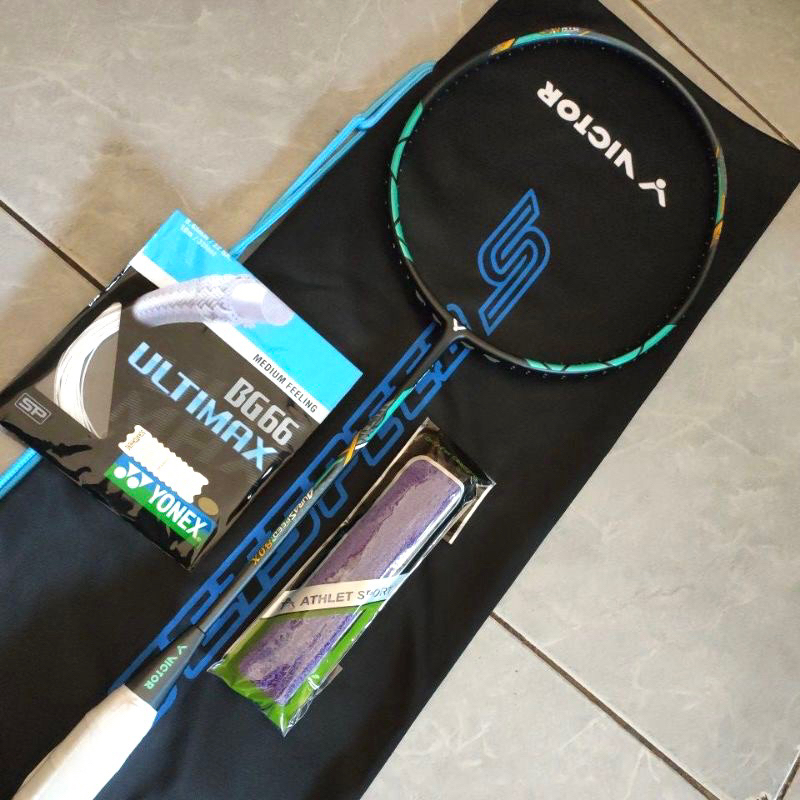 Jual RAKET BADMINTON VICTOR AURASPEED 80X 30 LBS | Shopee Indonesia