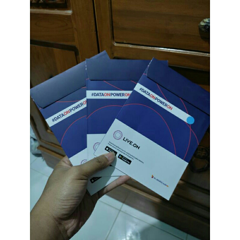 Jual KARTU PERDANA LIVE ON 7GB 10GB 30HARI | Shopee Indonesia