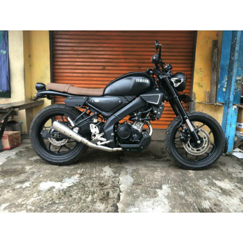 Jual Knalpot Yamaha XSR 155 Long Header Cover - Knalpot XSR 155 - XSR ...