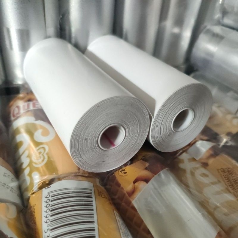 Jual Kertas Struk Thermal Paper Roll EDC 80*40MM-Sedotan Paket 10 Pcs ...