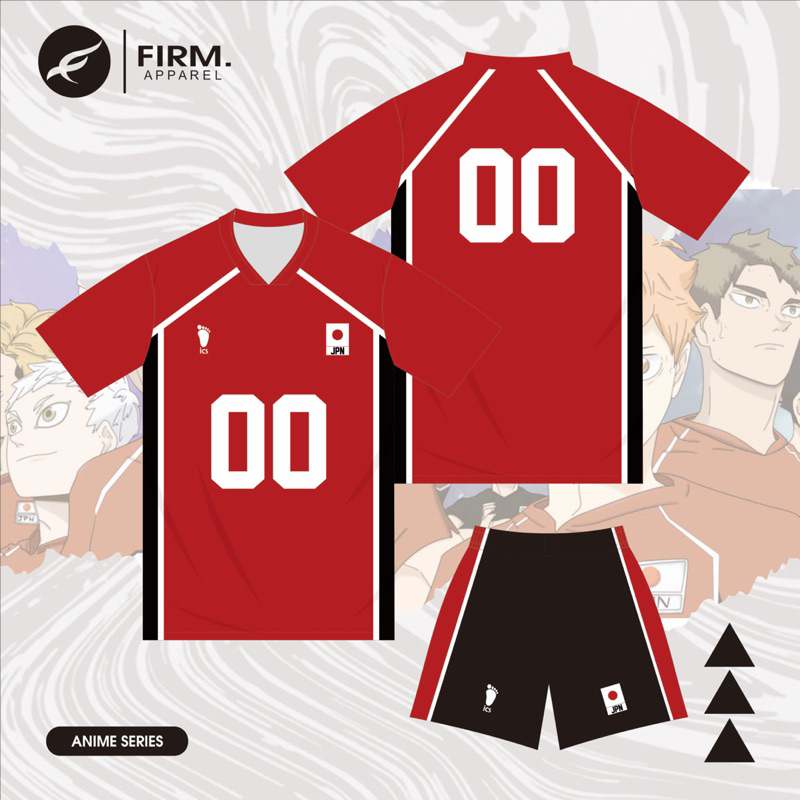 Jual Jers Motif Haikyuu japan Bebas custom haikyuu anime / free custom ...
