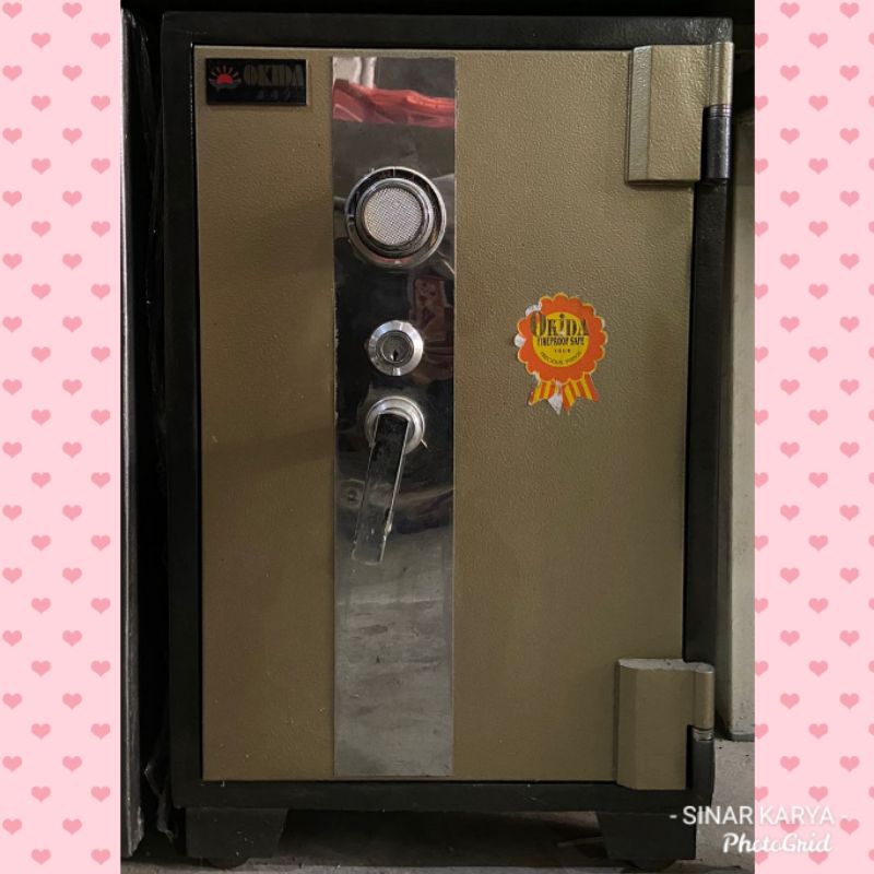 Jual Brankas okida DS-60A Brangkas tahan api kondisi bekas murah map ...