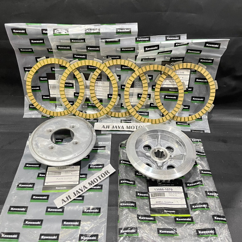 Jual RUMAH KAMPAS KOPLING SET + KAMPAS KOPLING KLX 150 KLX BF 150 DTRACKE 150 DTRACKER NEW ...