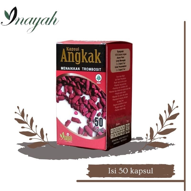 Jual Kapsul Angkak Inayah / Beras Merah | Shopee Indonesia