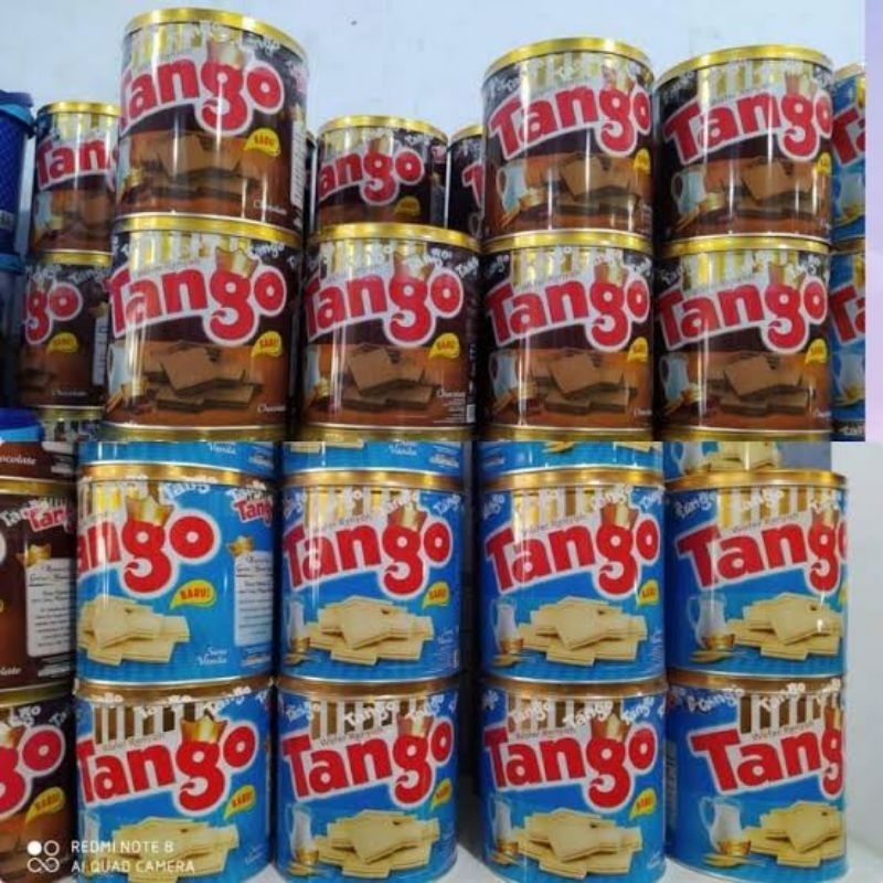 Jual Tango Kemasan Baru 290g dengan Varian rasa Coklat & Vanilla exp ...
