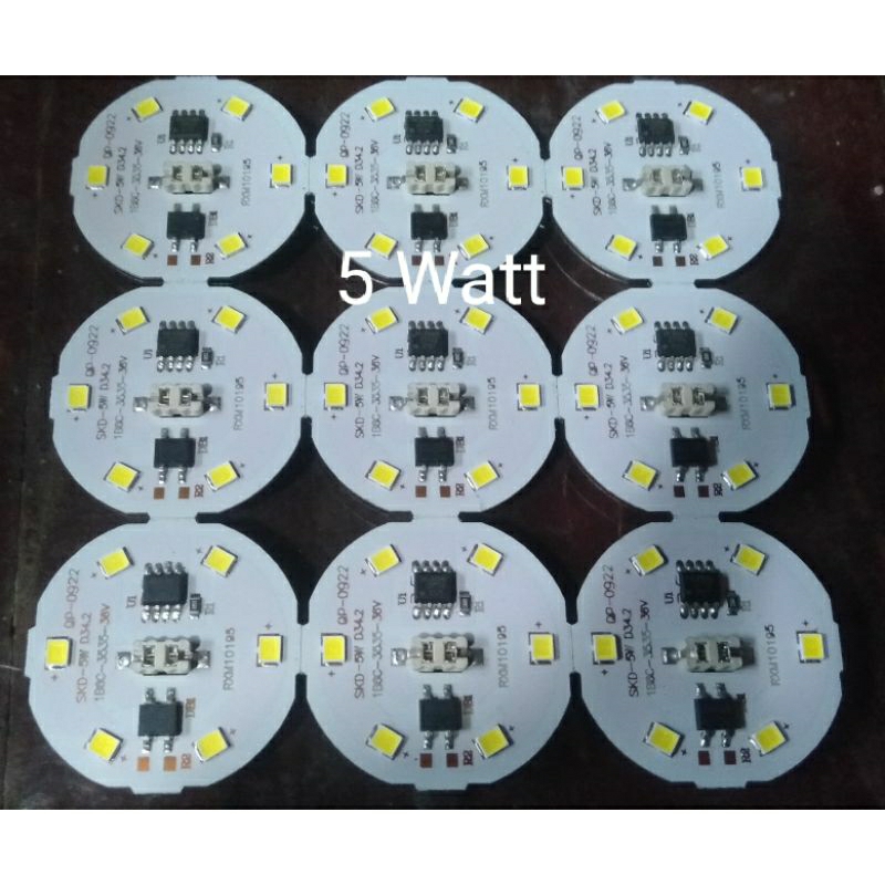 Jual PCB LED AC 20 Watt, 5, 7, 12, 15, 18 terang | Shopee Indonesia