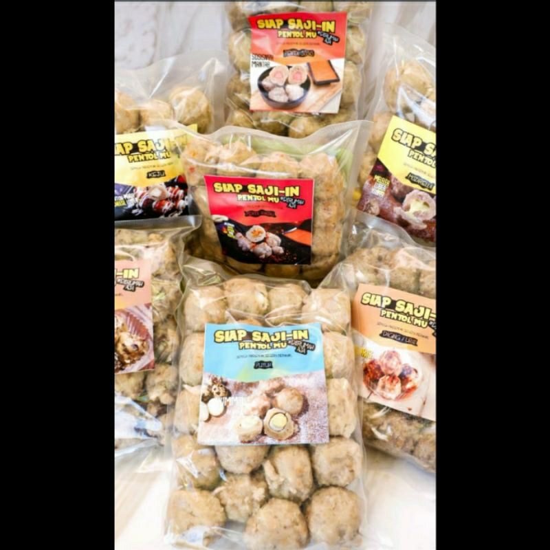 Jual Pentol gila isi 20 (urat/ranjau/moza/jamur/keju/puyuh) | Shopee ...