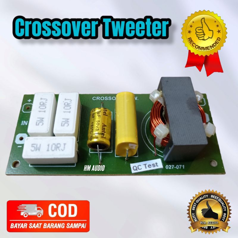 Jual Crossover Pasif Tweeter 1 way cross over pasif | Shopee Indonesia