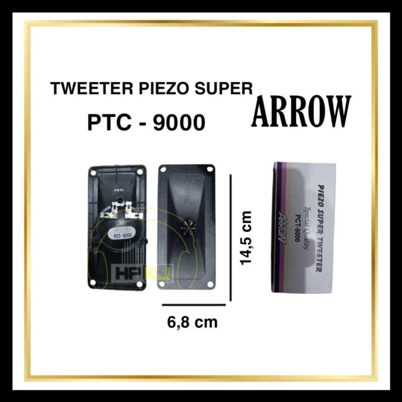 Jual TWEETER PIEZO SUPER PCT-9000 ARROW tweeter piezo | Shopee Indonesia