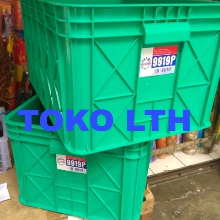 Jual CONTAINER BOX INDUSTRI SERBAGUNA 9919 P ATARI GREEN LEAF KOTAK ...