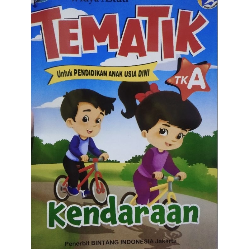 Jual Buku Tematik Tema Kendaraan Untuk TK A / BI | Shopee Indonesia