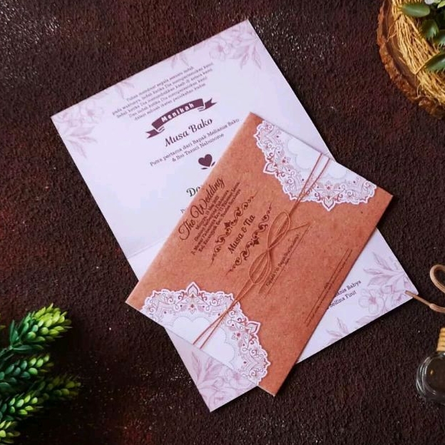 Jual Undangan pernikahan murah Cetak Undangan Walimatul ursy undangan ...