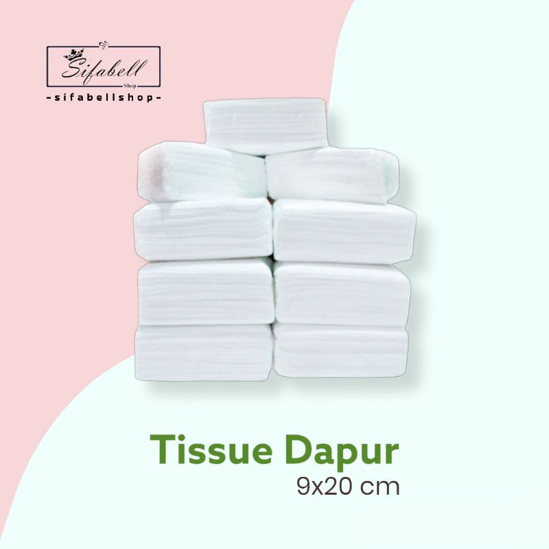 Jual Tisu Dapur Serbaguna Tissue Kompor Ajaib Magic Tissue Cuci Ulang ...