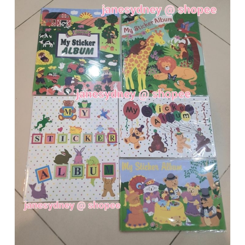 Jual Sandylion My Sticker Album Book Buku Koleksi Stiker Great Quality ...