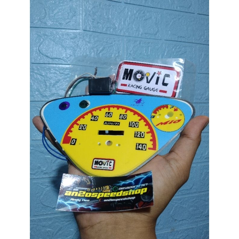 Jual Papan speedometer movic api mio/spidometer mio racing boy ...