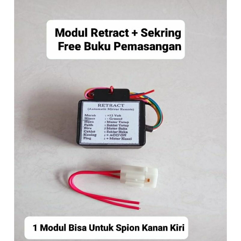 Jual Modul RETRACT spion lipat + fuse dan box sekring Free Buku Cara ...