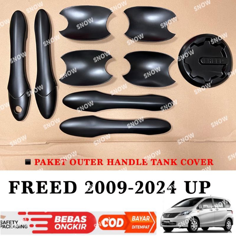 Jual Paket Outer Handle Tank Cover Freed 2009 2012 2022 2023 Hitam Dop ...