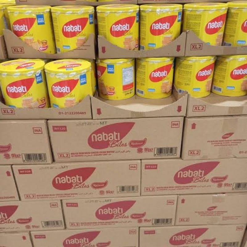Jual richeese nabati kaleng karton wafer | Shopee Indonesia