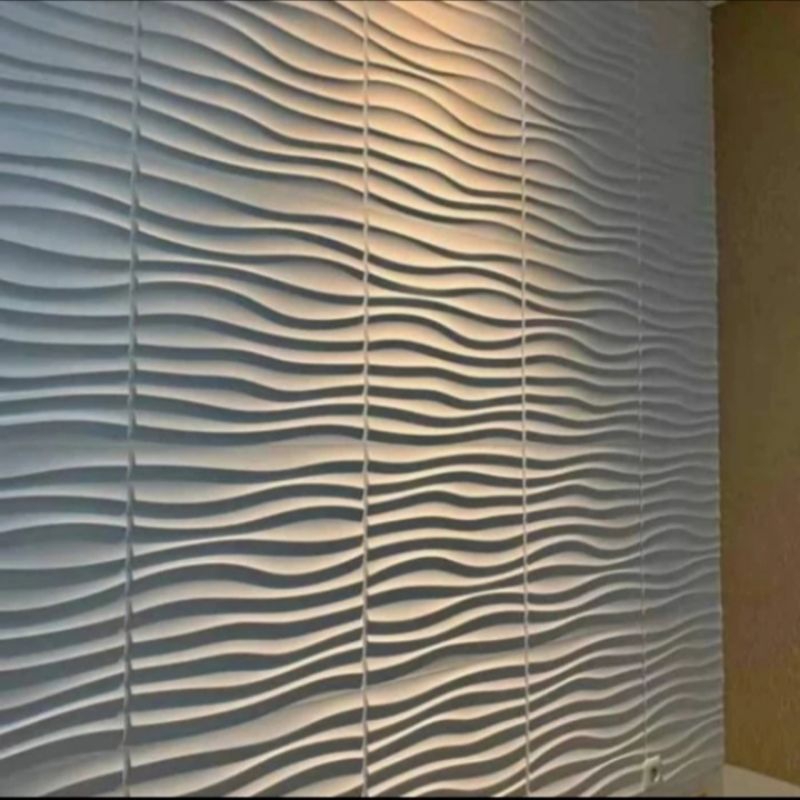 Jual Wall Panel 3D ornamen dinding | Wallpaper dinding beton harga ...