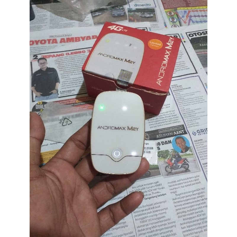 Jual Modem Wifi Andromax M2Y Limited Edition (Bekas) | Shopee Indonesia