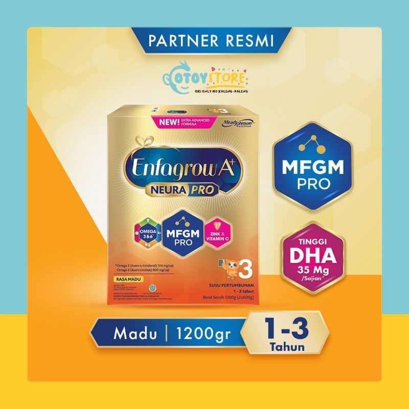 Jual Enfagrow A+ 3 Madu 1200 gram | Shopee Indonesia