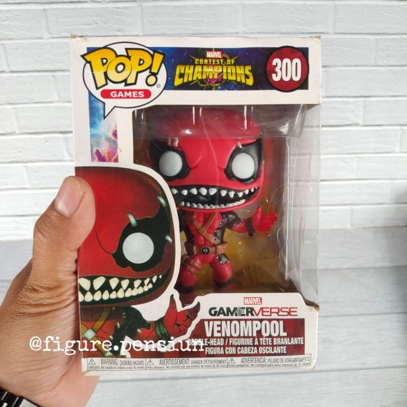 Jual FUNKO POP VENOM DEADPOOL VENOMPOOL BOBBLE HEAD 300 FIGURE | Shopee ...