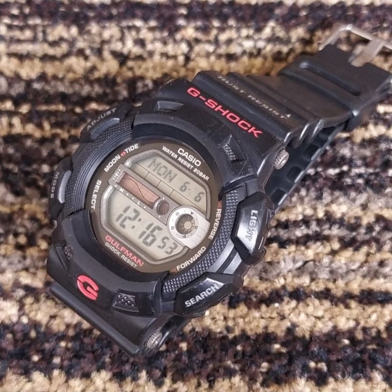 Jual CASIO G-SHOCK G-9100-1DR GULFMAN | Shopee Indonesia