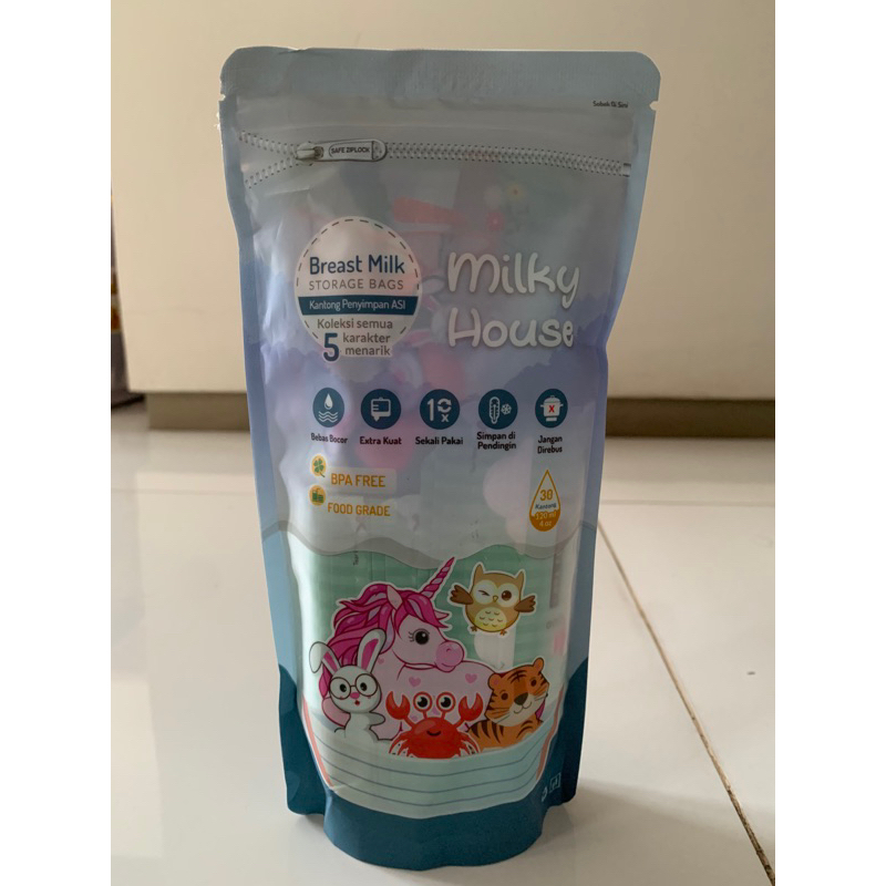 Jual Kantong Asi Milky House 120ML | Shopee Indonesia
