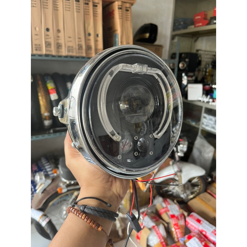 Jual Lampu Ninja SS set biled AES Turbo Gen 2 dan AES F002 shroud BMW ...