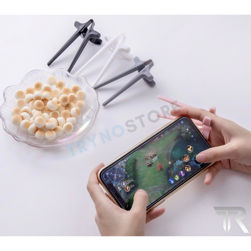 Jual Sumpit Jari Makanan / Sumpit Holder Snack Anti Kotor Finger ...