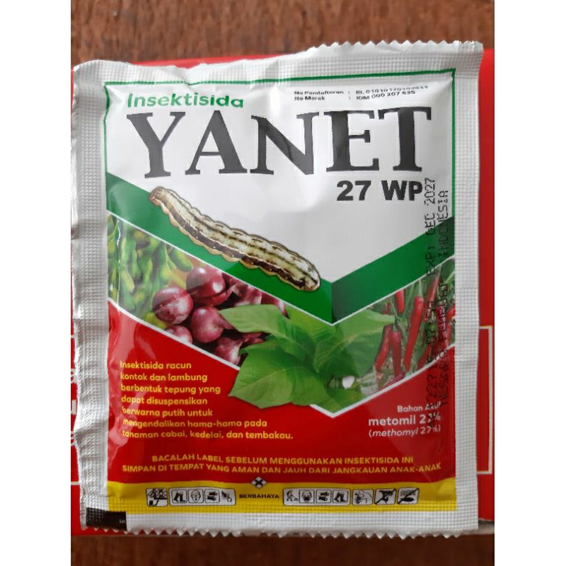 Jual Yanet 27WP 15gr Insektisida Obat Ulat Tanaman | Shopee Indonesia