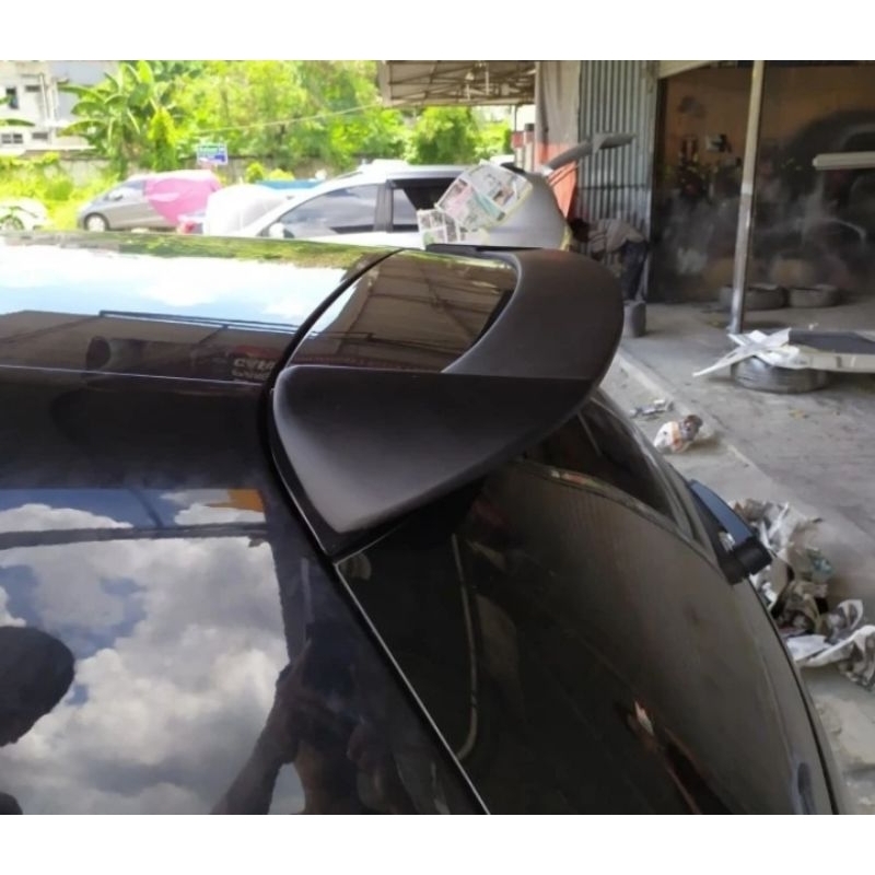 Jual Spoiler Wing Vw Golf Mk6 tsi / gti hitam doff fiber | Shopee Indonesia