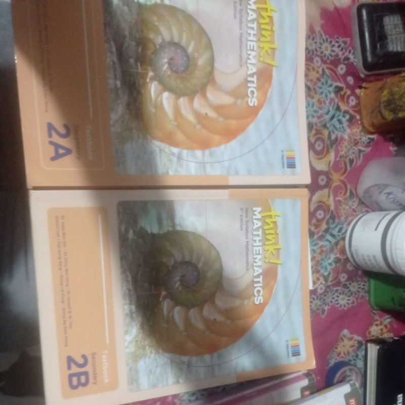 Jual Buku think mathematics 2A- 2B new slallabus mathematics 8 edition ...