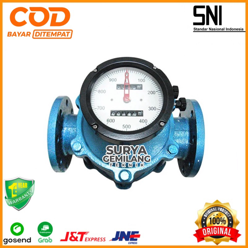 Jual Flowmeter Bbm Solar Minyak Digital Flow Meter 1 Inch Meteran ...