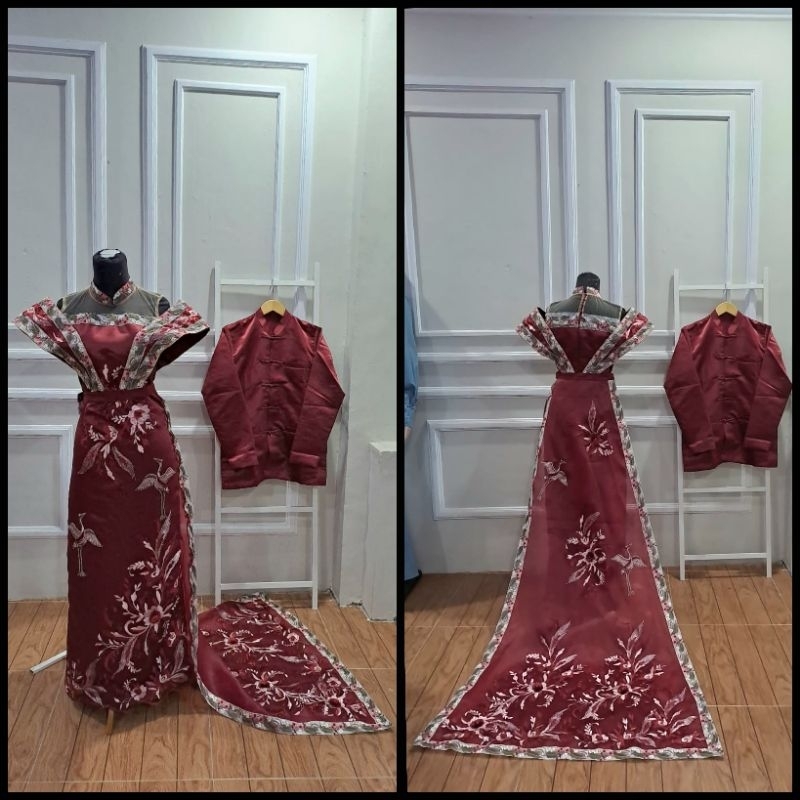 Jual Couple Cheongsam Dress / Baju pesta china chinese / qipao ...