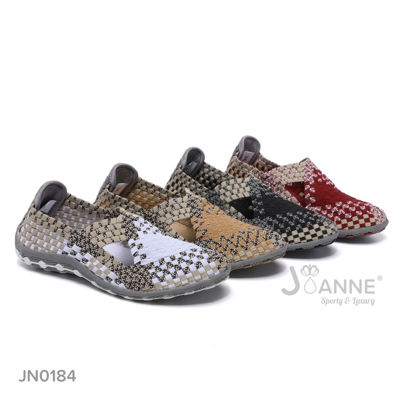 Jual [JOANNE] Rajut Knit Flats Shoes JN0184 | Shopee Indonesia