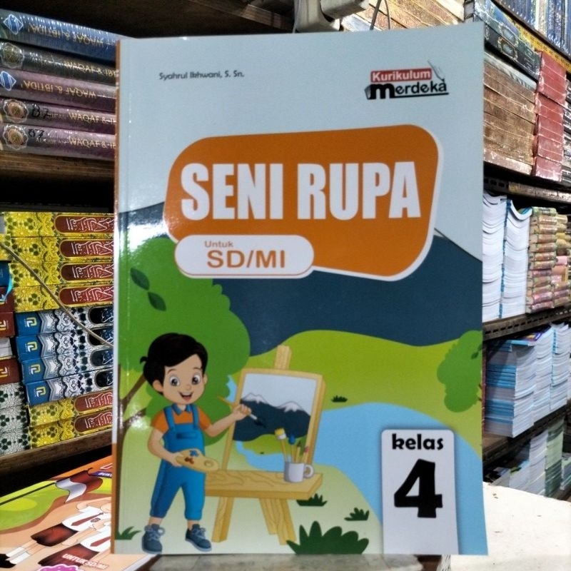 Jual BUKU PAKET SENI RUPA UNTUK KELAS 4 SD KURIKULUM MERDEKA TAHUN 2022. | Shopee Indonesia