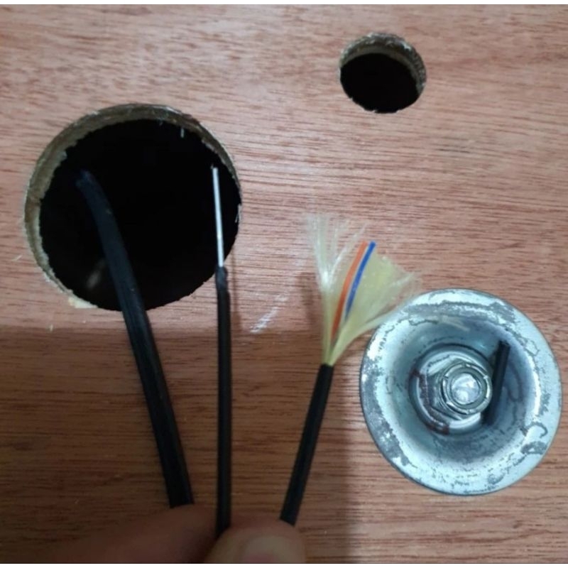 Jual Dropcore 2 core / Cable Fiber Optik / Drop Ware FTTH Kabel FO ...