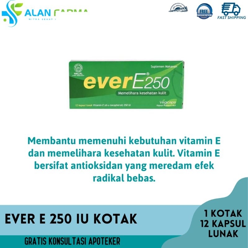 Jual Ever E 250 iu Kotak isi 12 | Ever E Kotak | Ever E 12s | Ever E ... Jual Ever E 250 iu Kotak isi 12 | Ever E Kotak | Ever E 12s | Ever E ...