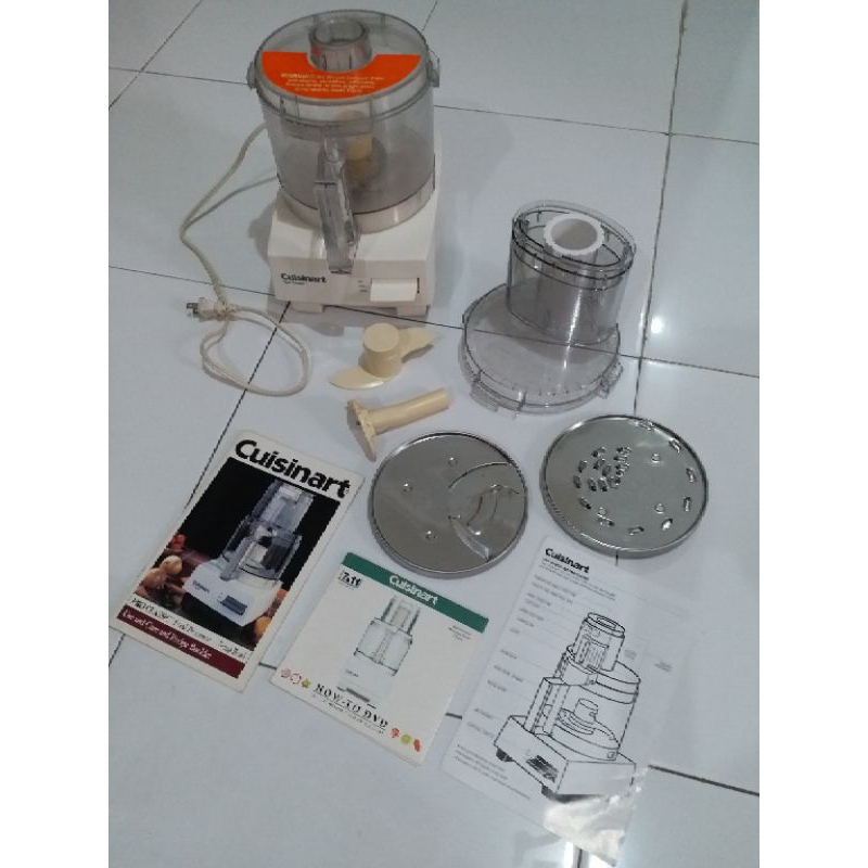 Jual Cuisinart DLC - 10S - 7 Cup Pro Classic Food Prosessor Ori LN ...