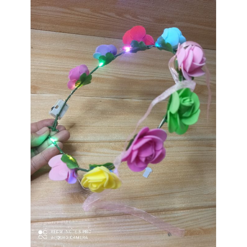 Jual bando bandana bunga lampu LED | Shopee Indonesia