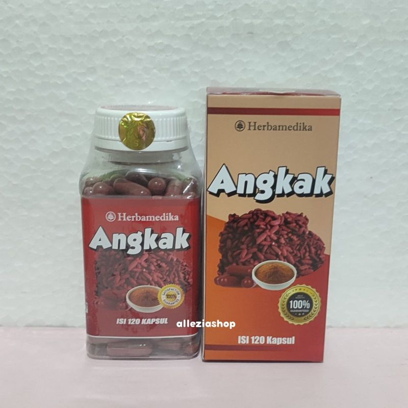 Jual KAPSUL ANGKAK ISI 120 KAPSUL HERBAMEDIKA | Shopee Indonesia