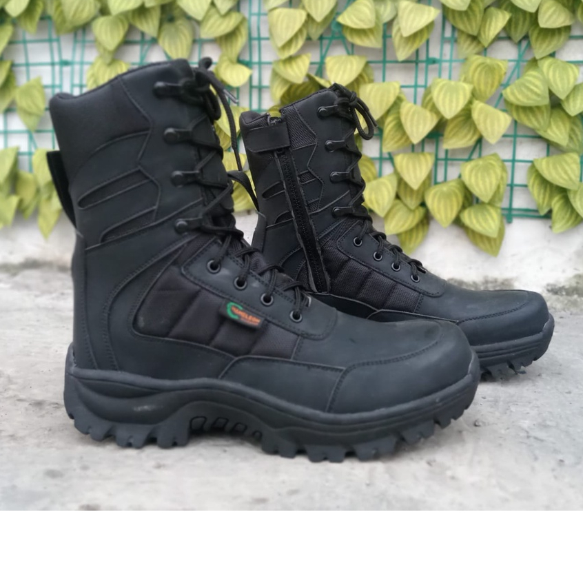 Jual Sepatu Pdl Boats safety Ujung Besi Sepatu Pdl Tni Polri Security ...