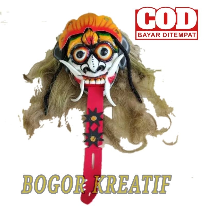 Jual topeng leak bali bahan mika | Shopee Indonesia