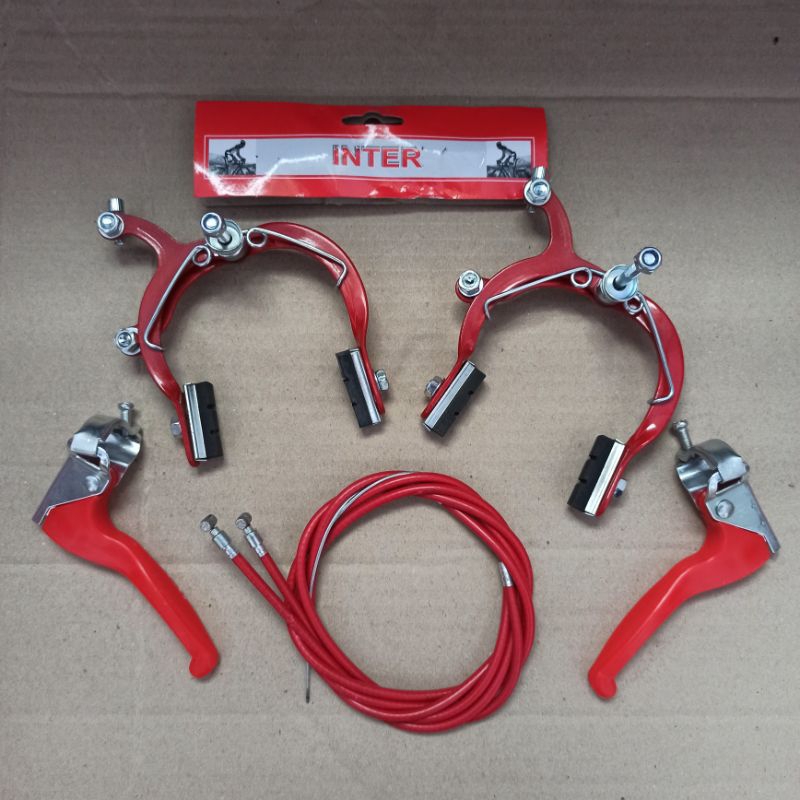 Jual Rem Sepeda Anak,BMX,Mini,Jengki U Brake Komplit Depan Belakang ...