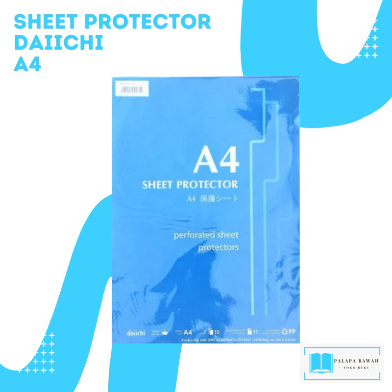 Jual PP Pocket A4/F4Daiichi / Sheet Protector A4 FOLIO Daiichi | Shopee ...