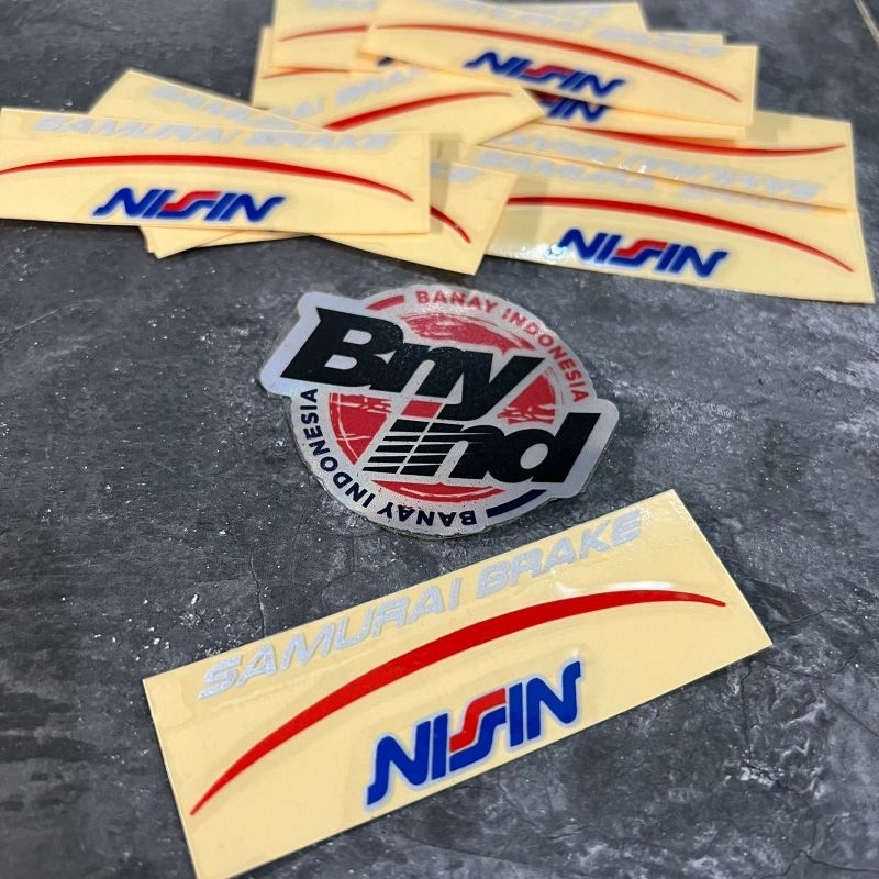 Jual Sticker Stiker NISSIN SAMURAI Cutting | Shopee Indonesia
