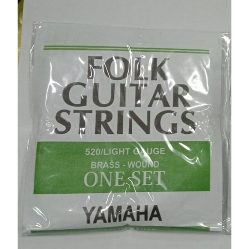 Jual Tali Gitar Yamaha Folk Set Hijau | Shopee Indonesia