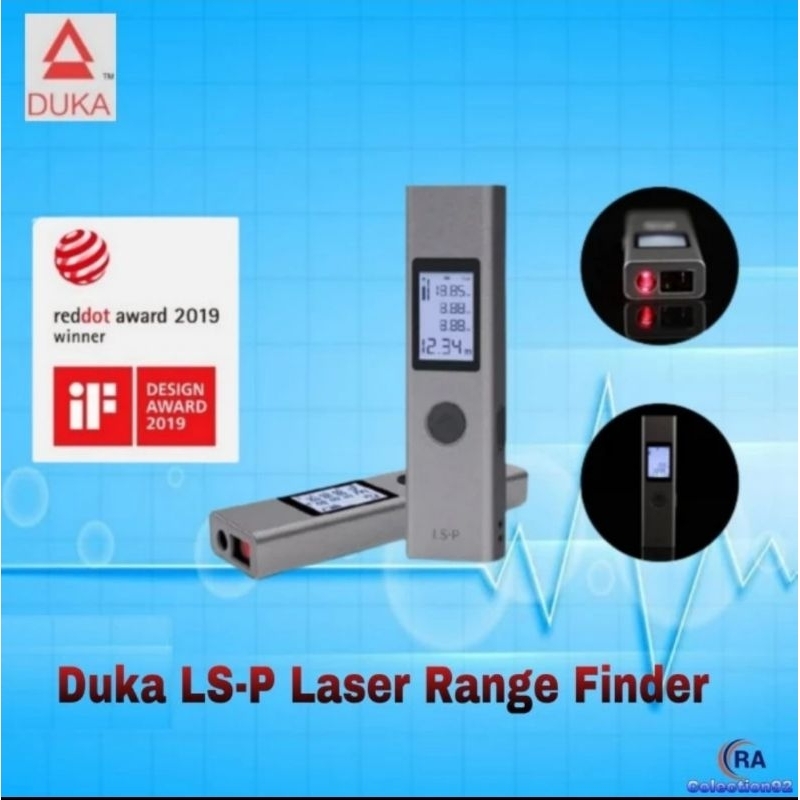 Jual DUKA LS-P 40M Laser Range Finder Measurement - Meteran Digital ...