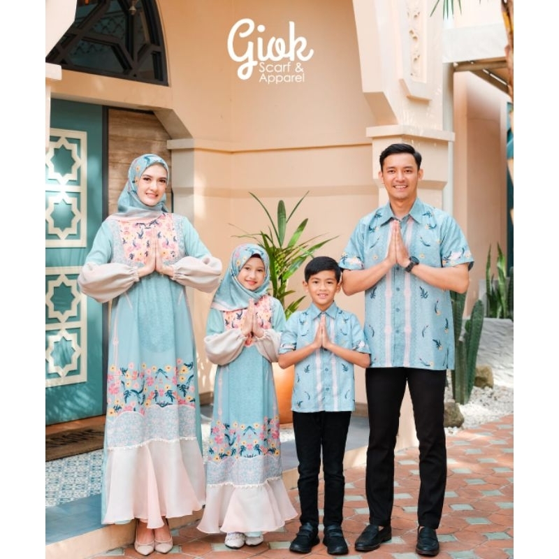 Jual Koleksi Raya Sarimbit Delillah Series Giok Scarf & Apparel ...